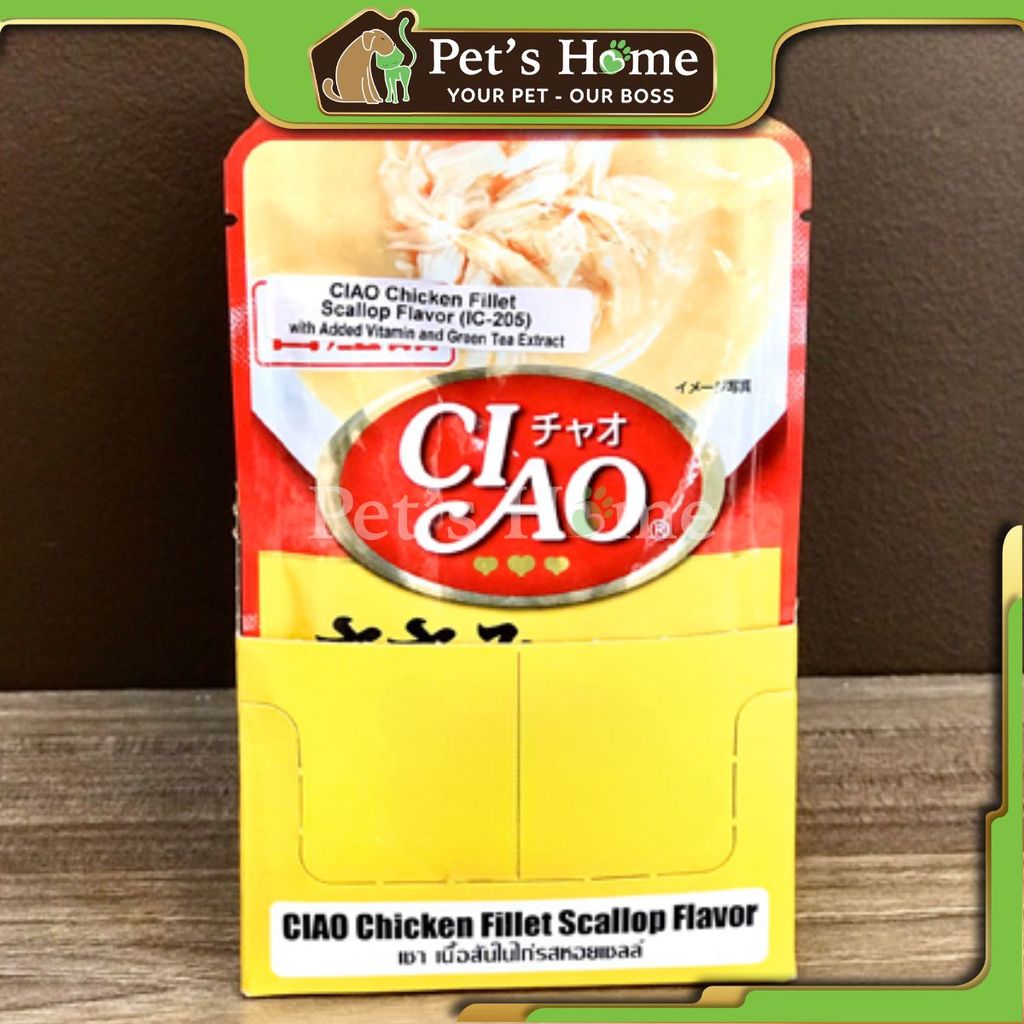 Ciao dạng súp cho mèo gói 40g – Pet's Home