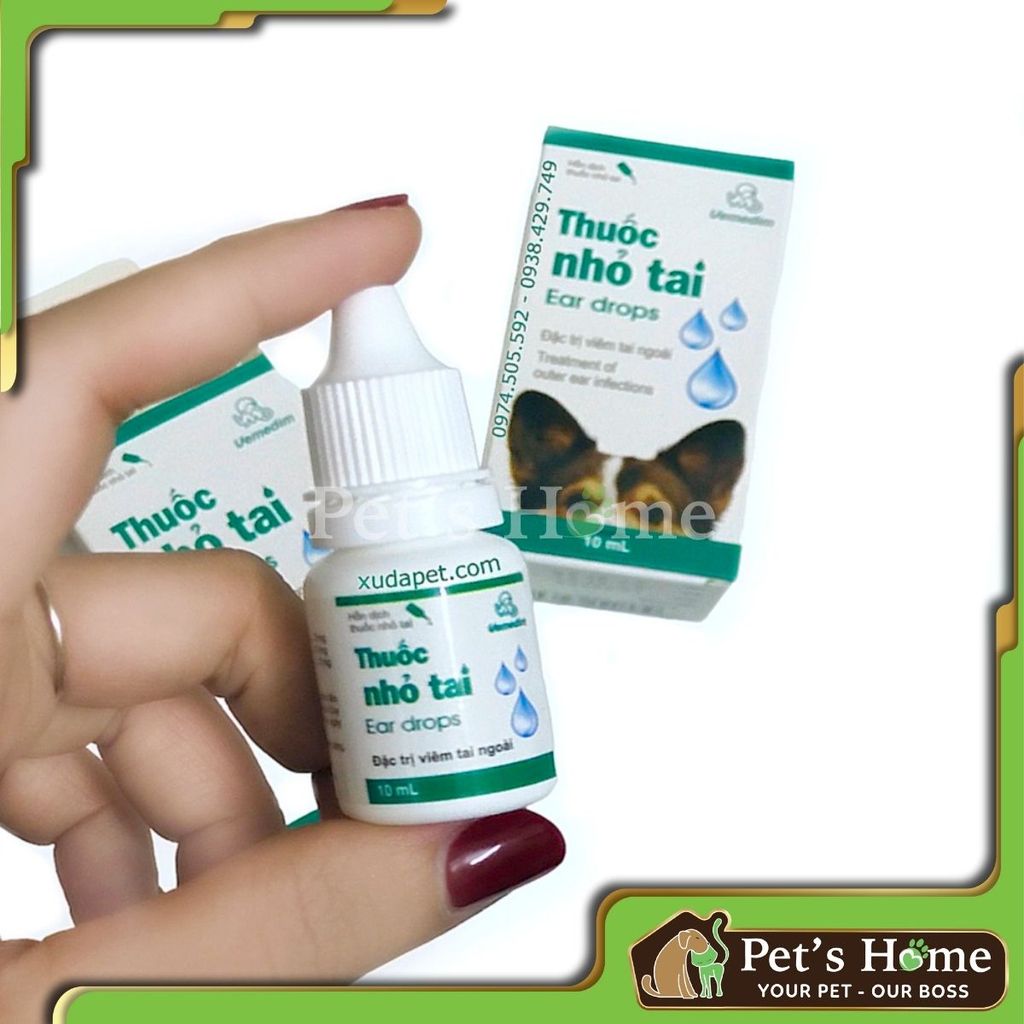 Thuốc nhỏ tai Vemedim 10ml – Pet's Home