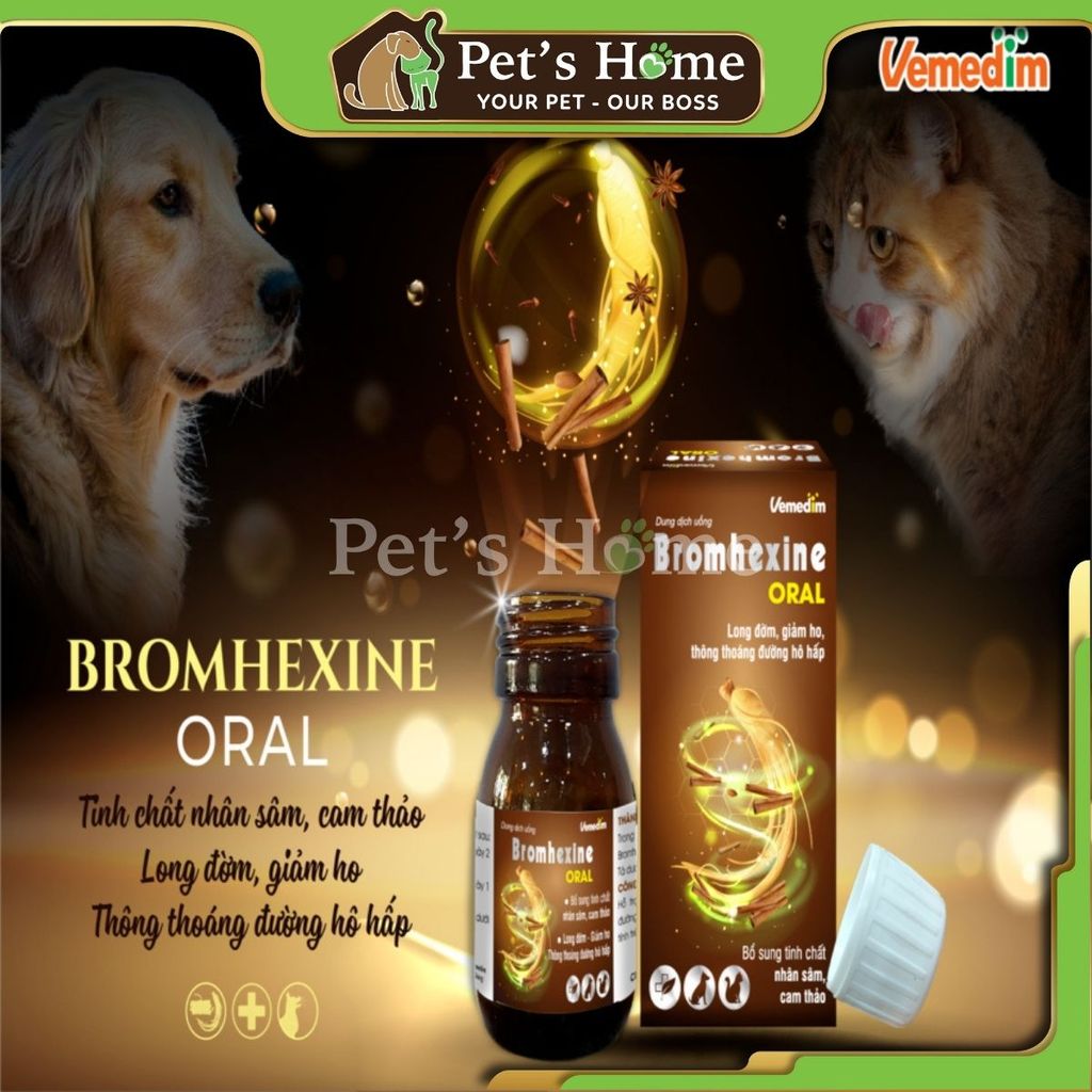 Vemedim Bromhexine Oral 30ml – Pet's Home