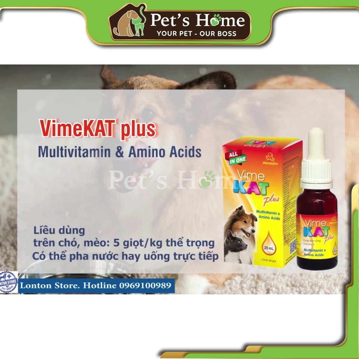 Vemedim Vimekat plus 20ml – Pet's Home
