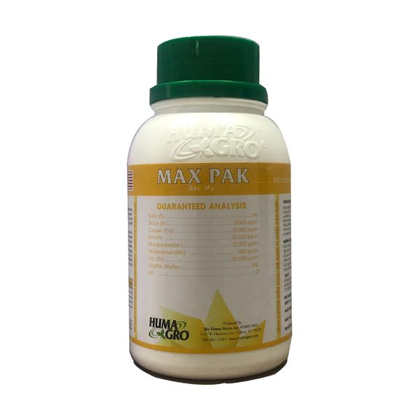 MAX PAK 250 ML – CÔNG TY CỔ PHẦN NÔNG NGHIỆP BẮC MỸ