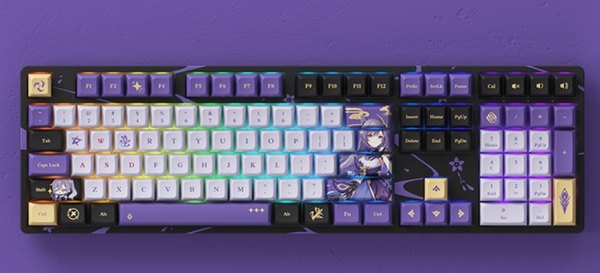 Bàn phím chính hãng RGB Keqing Mechanical Keyboard - Genshin Impa ...