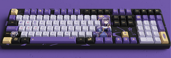 Bàn phím chính hãng RGB Keqing Mechanical Keyboard - Genshin Impa ...