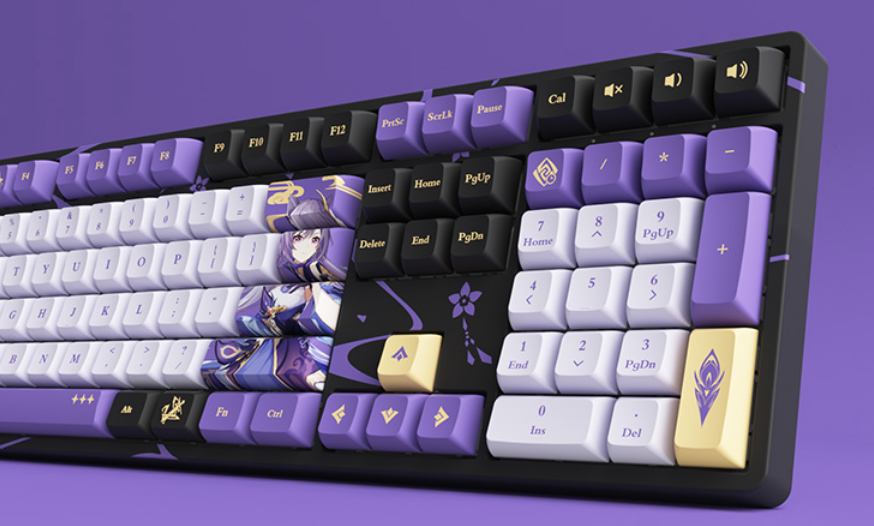 Bàn phím chính hãng RGB Keqing Mechanical Keyboard - Genshin Impa ...