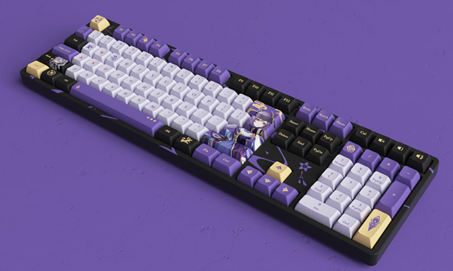Bàn phím chính hãng RGB Keqing Mechanical Keyboard - Genshin Impa ...