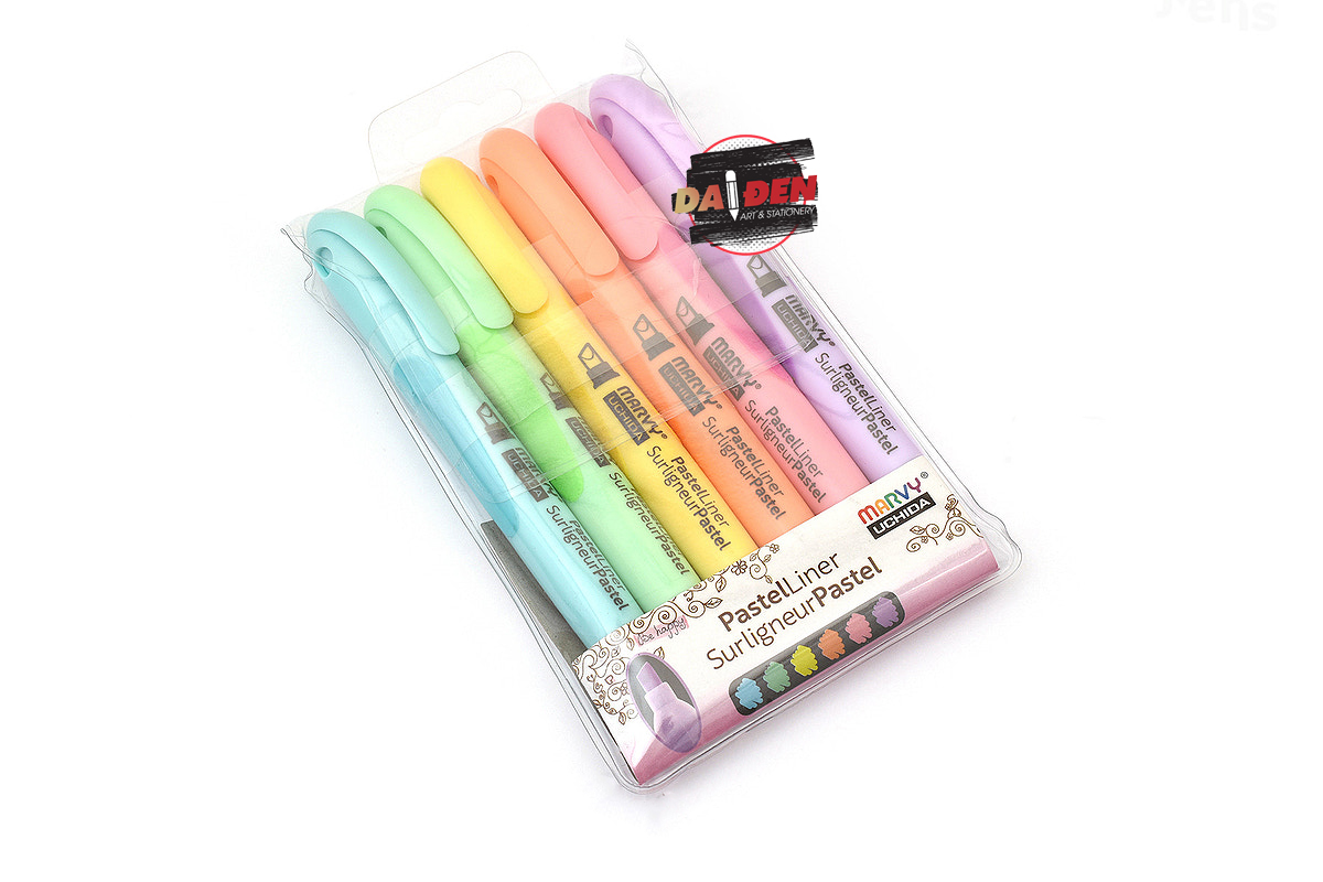 Bút Màu Highlight Marvy Pastel