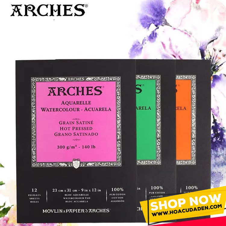 Sổ Vẽ Màu Nước ARCHES Artist