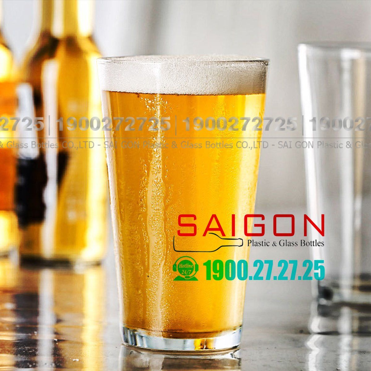 INS 15016 - Ly Thủy Tinh INS Stacking Mixing Glass 480ml | Thủy Tinh – Chai Lọ Thủy Tinh Sài Gòn