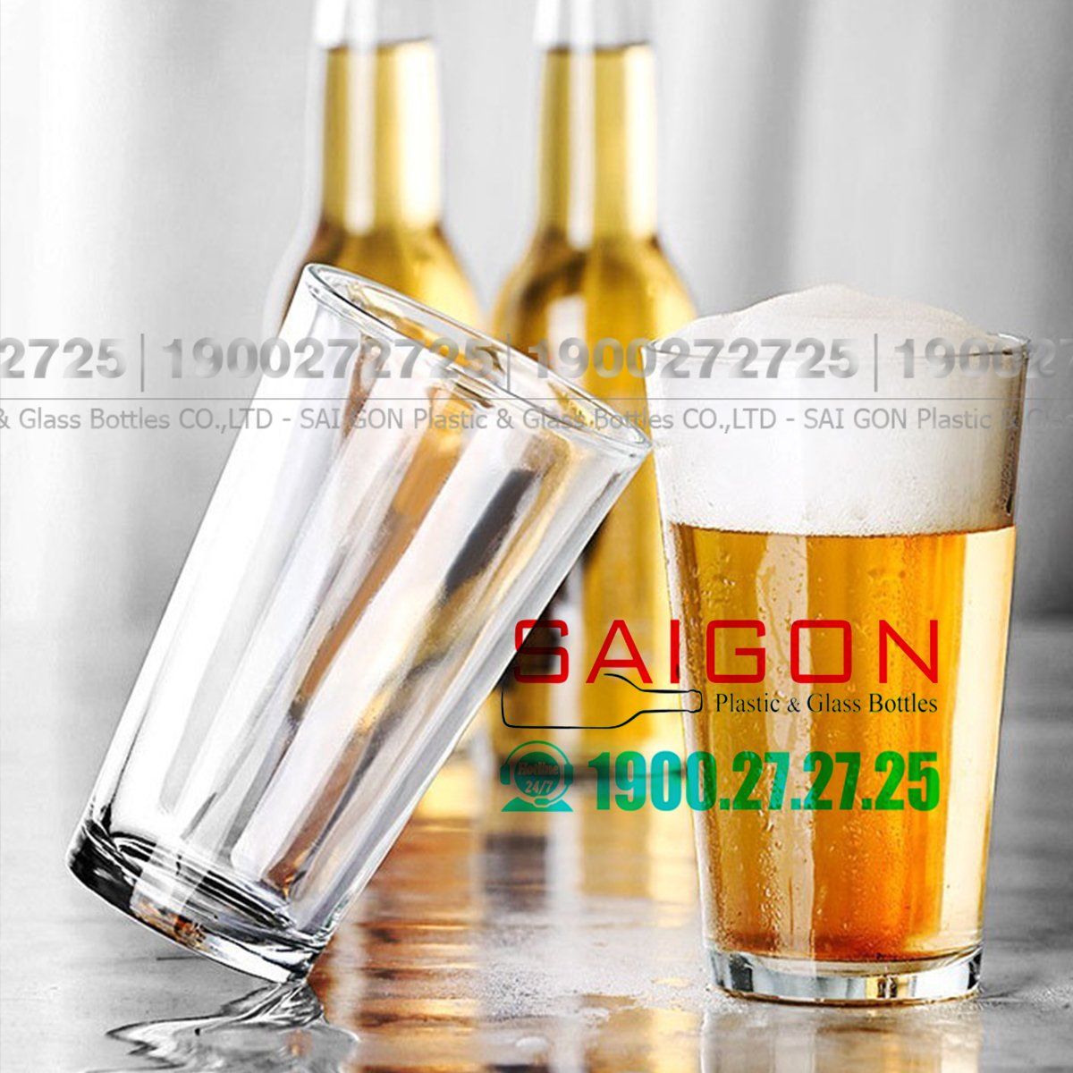 INS 15016 - Ly Thủy Tinh INS Stacking Mixing Glass 480ml | Thủy Tinh – Chai Lọ Thủy Tinh Sài Gòn