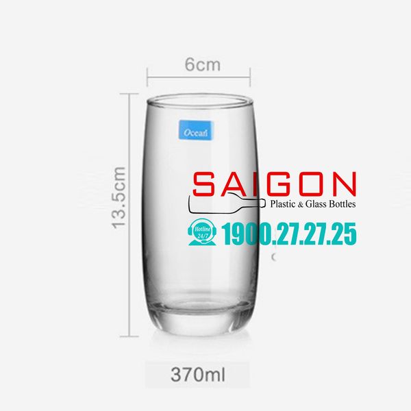 Ocean B13013 - Ly Thủy Tinh Ocean Ivory Hi Ball 370ml | Nhập Khẩu ...