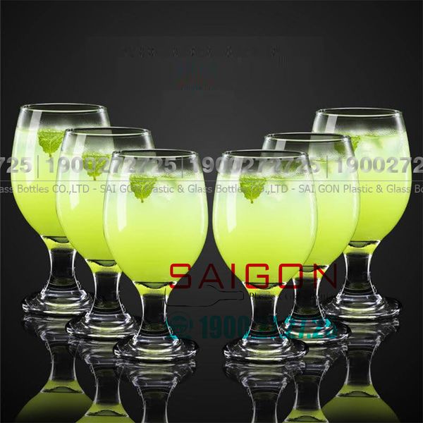 King Dealay JX3010 - Ly Thủy Tinh King Dealay Maldive Goblet 410ml – Chai Lọ Thủy Tinh Sài Gòn