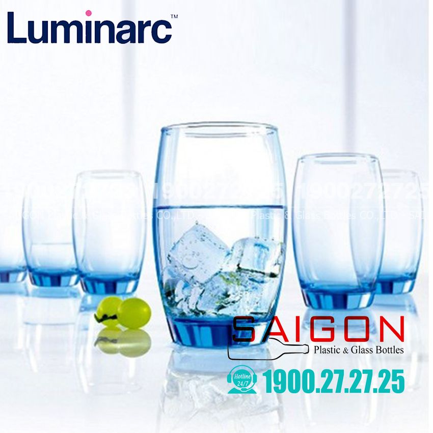 Ly Thủy Tinh Luminarc Salto Ice Blue 350ml | Thủy Tinh Cao Cấp – Chai Lọ Thủy Tinh Sài Gòn