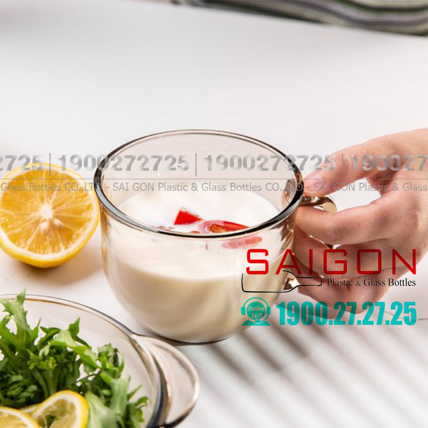 Deli ZB322S - Ly Thủy Tinh Deli Cup Mug Amber Glass 440ml | Thủy Tinh ...