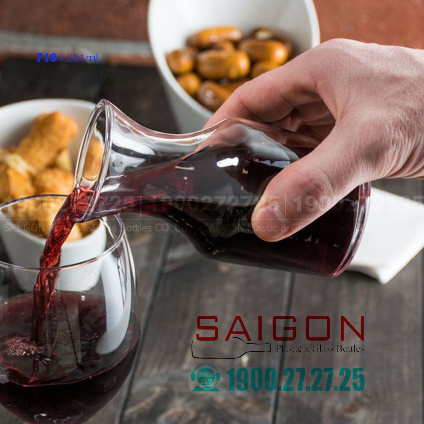 Bình Rót Thủy Tinh Libbey Decanter 251ml | Thủy Tinh Cao Cấp – Chai Lọ ...