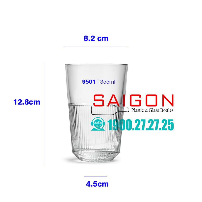 Libbey 829501 - Ly Thủy Tinh Libbey Rayo High ball 355ml – Chai Lọ Thủy ...