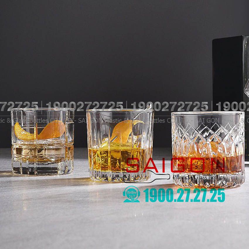 Ocean P03663 - Ly Thủy Tinh Ocean Traze FTR Double Rock 350ml – Chai Lọ ...