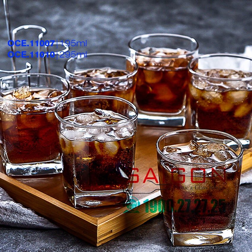 Ly Thủy Tinh Ocean Plaza Rock 295ml | Nhập Khẩu Thái Lan – Chai Lọ Thủy ...