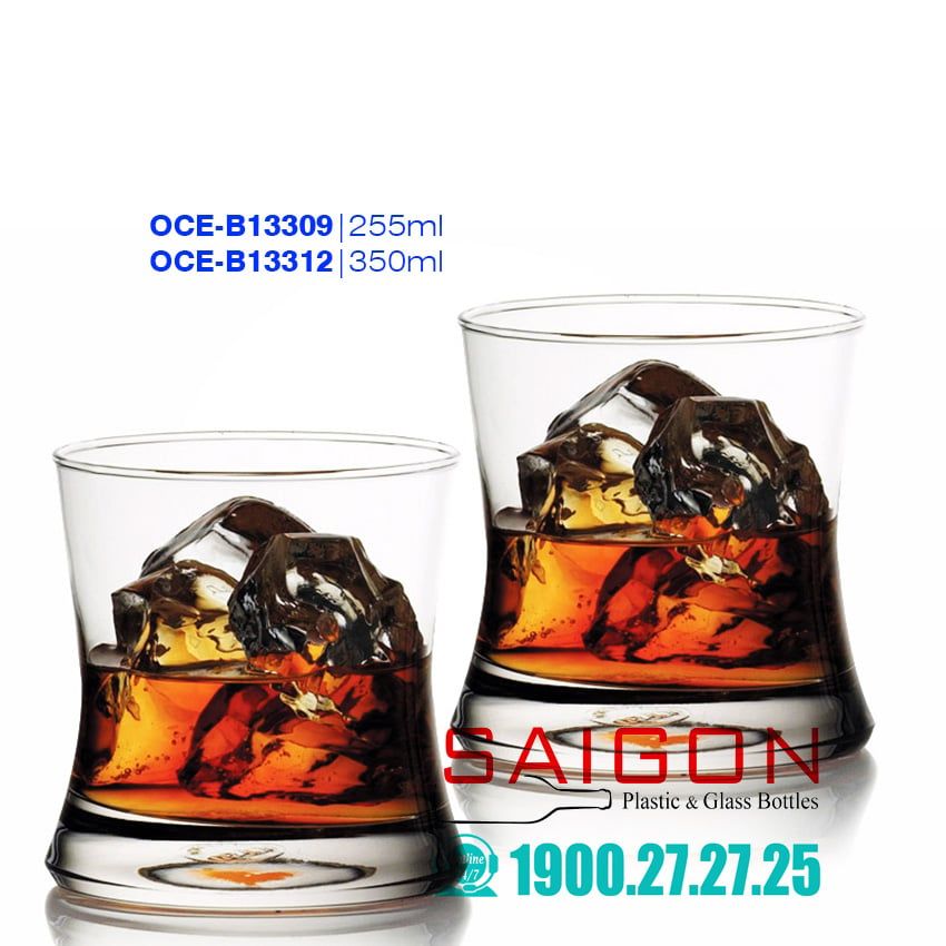 Ocean B13312 - Ly Thủy Tinh Ocean Tango Rock 350ml – Chai Lọ Thủy Tinh Sài Gòn