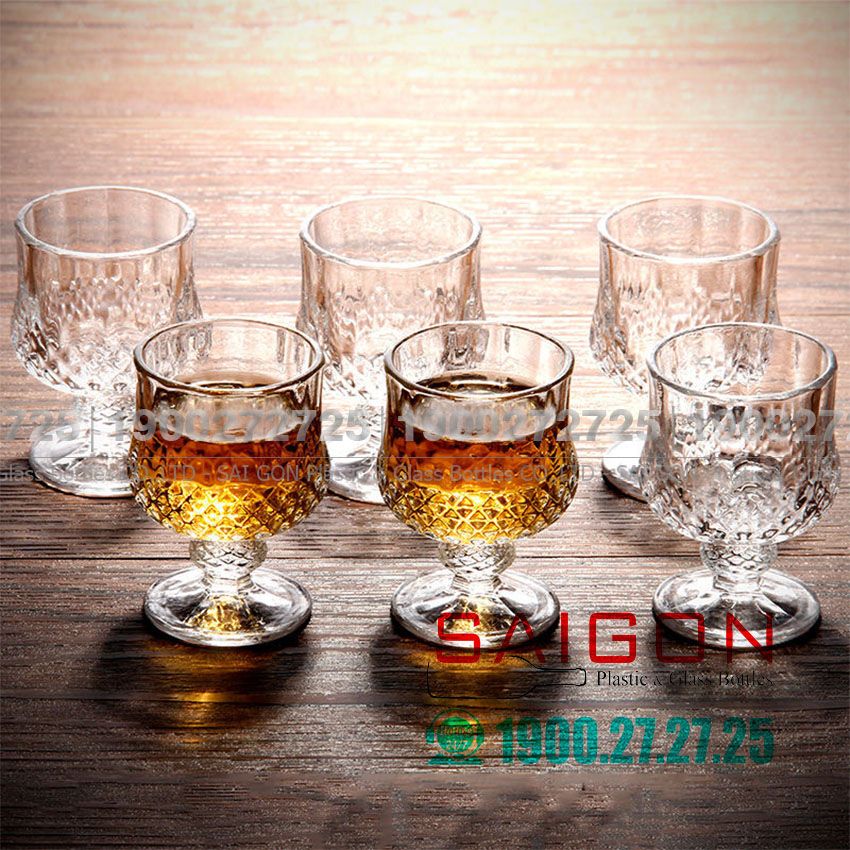 Deli DSKB161-1A - Ly thủy Tinh Có Chân Deli Vintage Liqueur Glass 40ml ...