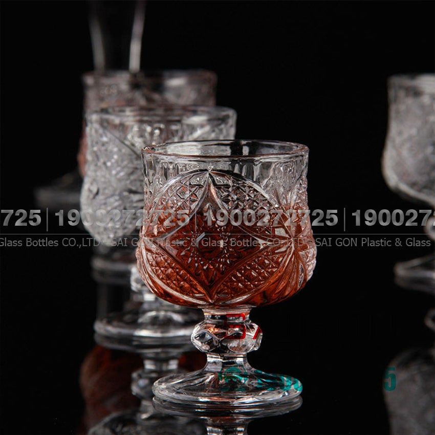 Deli DSKB161-1A - Ly thủy Tinh Có Chân Deli Vintage Liqueur Glass 40ml ...