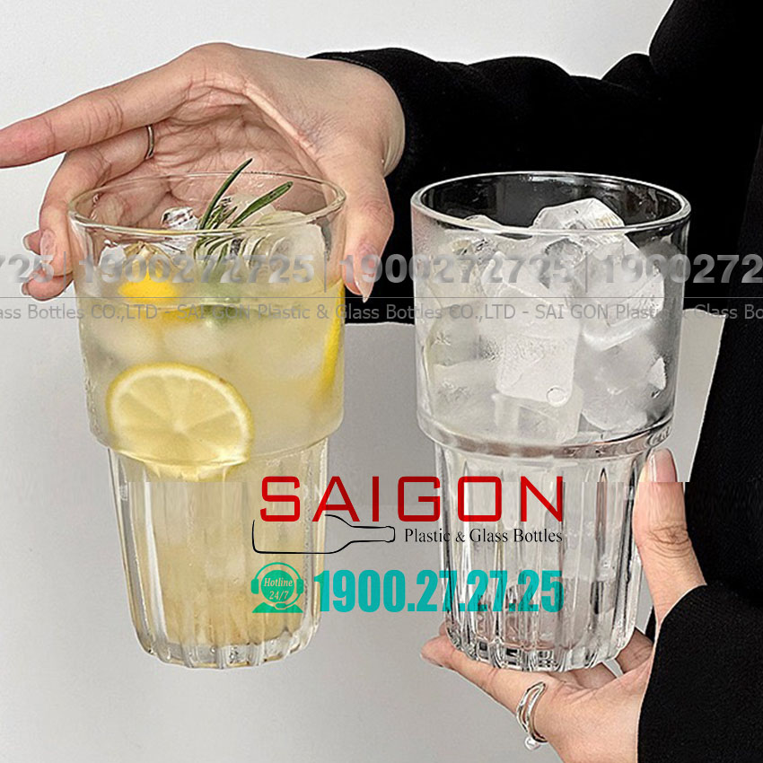 HF MT12-10 - Ly Thủy Tinh Cao cấp Everest cooler glass 460ml | Thủy Ti – Chai Lọ Thủy Tinh Sài Gòn