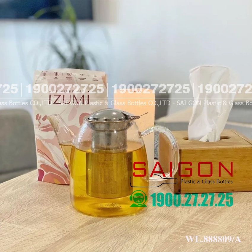 Wilmax England 888809/A - Bình Trà Thủy Tinh Wilmax Thermo Tea Pot ...