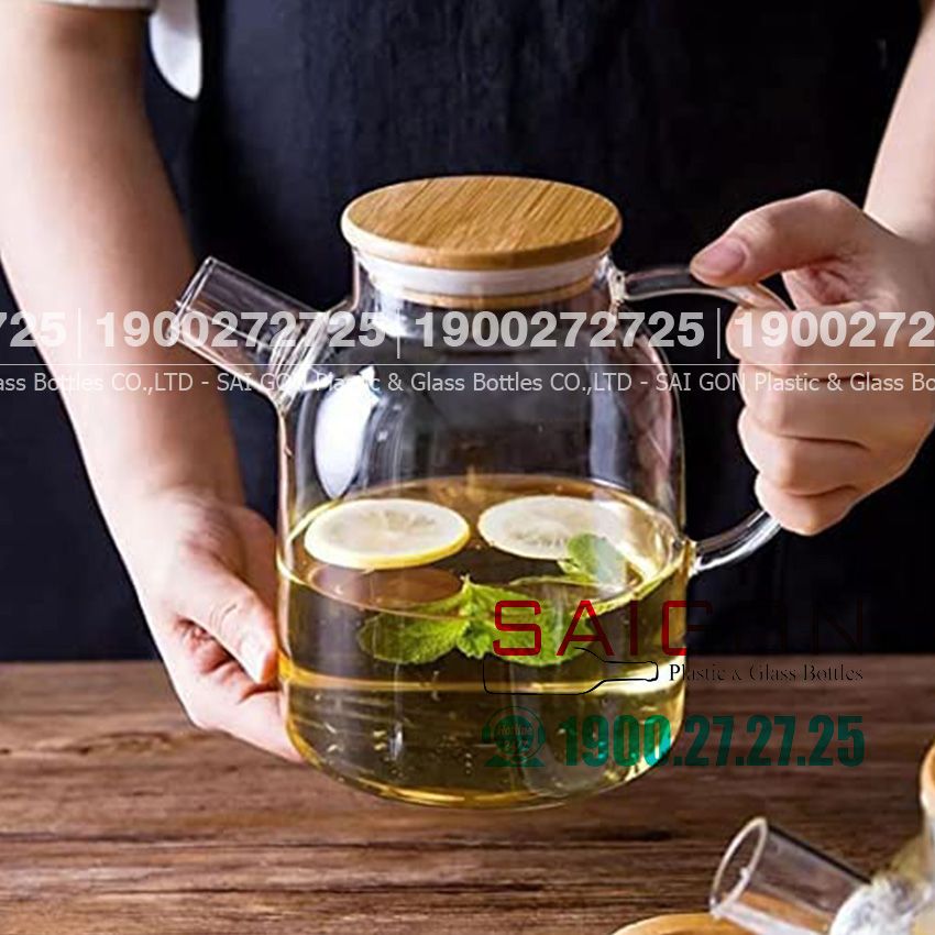 Wilmax England 888811/A - Bình Trà Thủy Tinh Wilmax Thermo Tea Pot – Chai Lọ Thủy Tinh Sài Gòn
