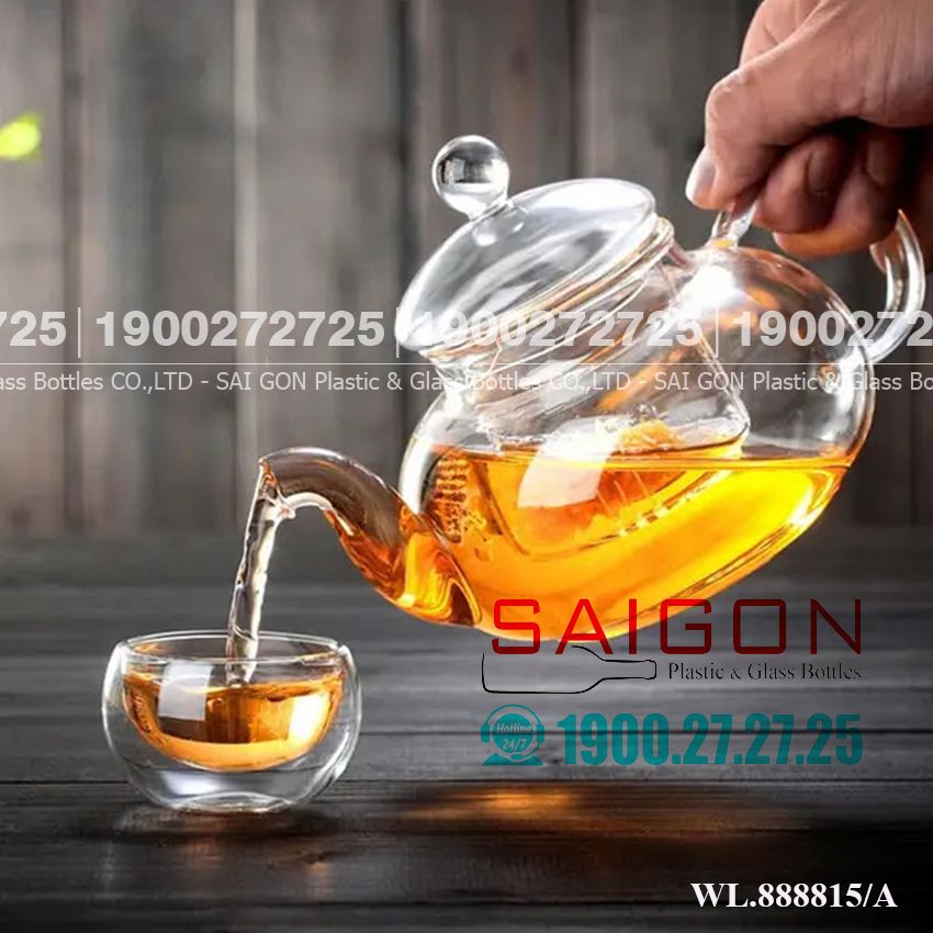 Wilmax England 888815/A - Bình Trà Thủy Tinh Wilmax Thermo Tea Pot ...