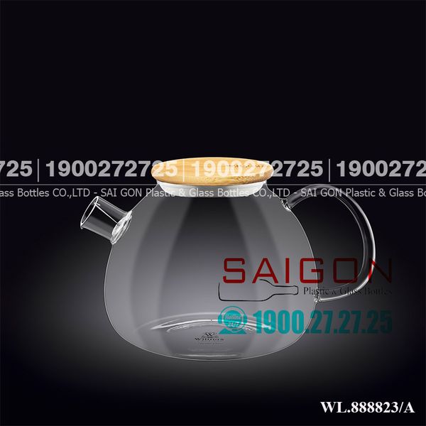 Wilmax England 888823/A - Bình Trà Thủy Tinh Wilmax Thermo Tea Pot – Chai Lọ Thủy Tinh Sài Gòn