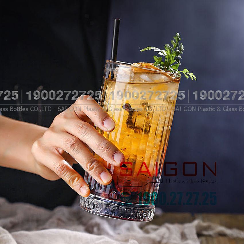 HONGLI 8415J - Ly Thủy Tinh Hongli Elysia Hight Ball 445ml – Chai Lọ ...