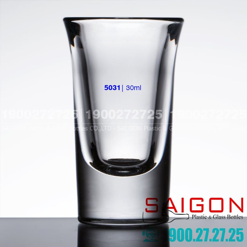 Libbey 5031 - Ly Thủy Tinh Libbey Tall Shot Glass 30ml | Nhập Khẩu E.U – Chai Lọ Thủy Tinh Sài Gòn