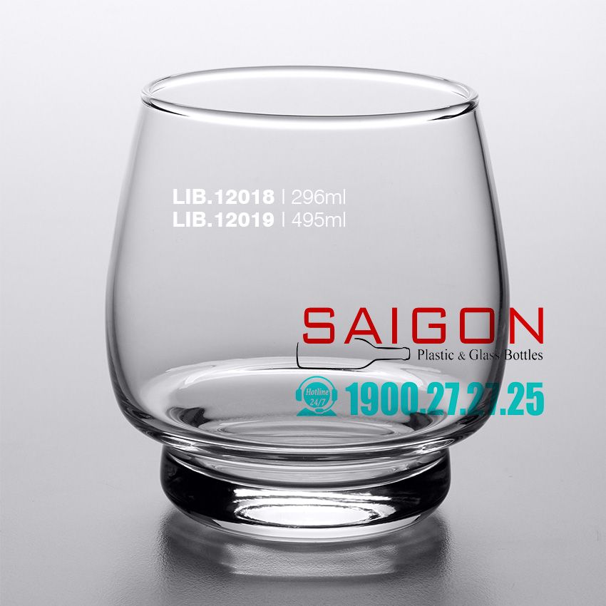 Libbey 12018 - Ly Thủy Tinh Cao Cấp Libbey Orbital Rocks 296ml – Chai ...