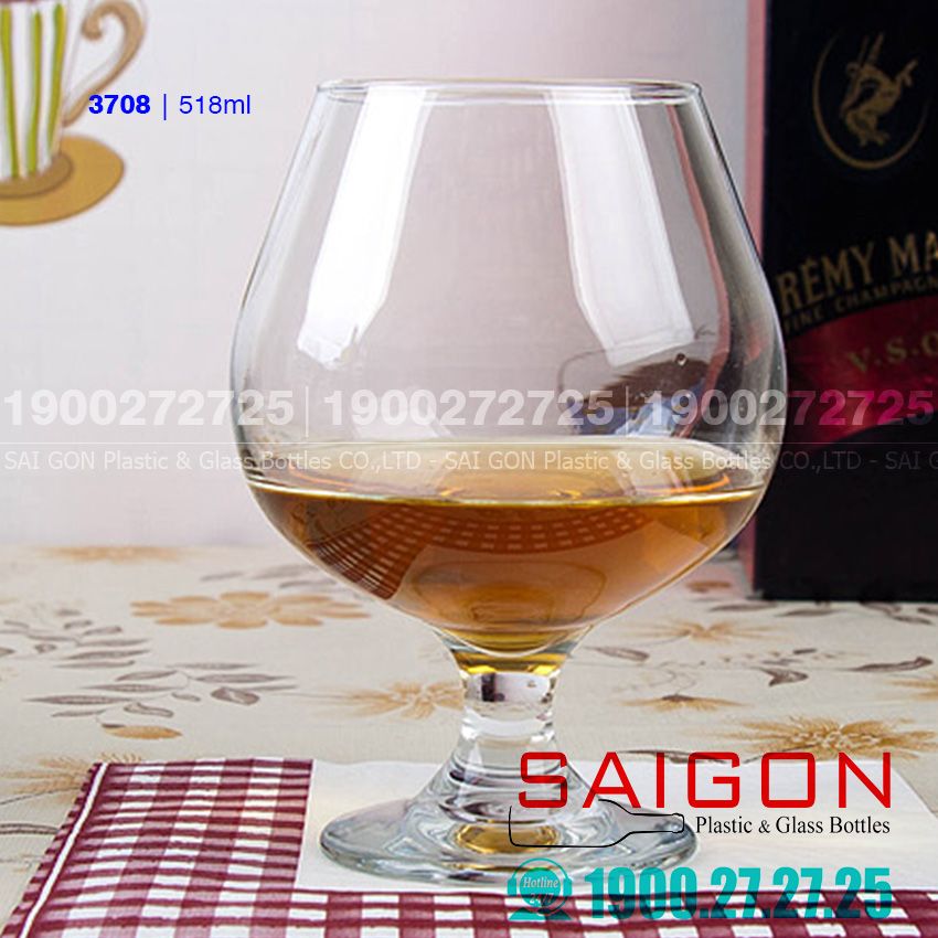 Libbey 3708 - Ly Thủy Tinh Libbey Embassy Brandy 518ml | Thủy Tinh Cao ...