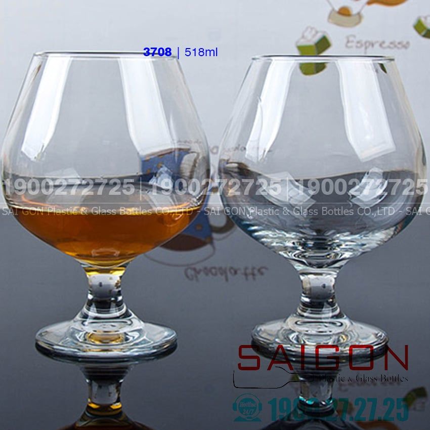 Libbey 3708 - Ly Thủy Tinh Libbey Embassy Brandy 518ml | Thủy Tinh Cao ...