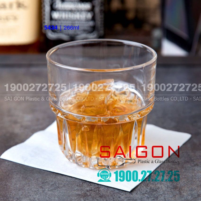 Ly Cường Lực Libbey Everest Duratuff Rocks 266ml | Nhập Khẩu USA – Chai ...