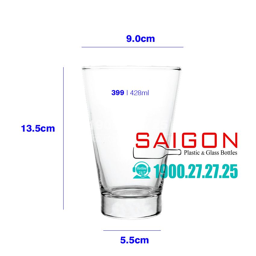 Union 399 - Ly Thủy Tinh Union Studio Hight Ball Glass 420ml – Chai Lọ ...
