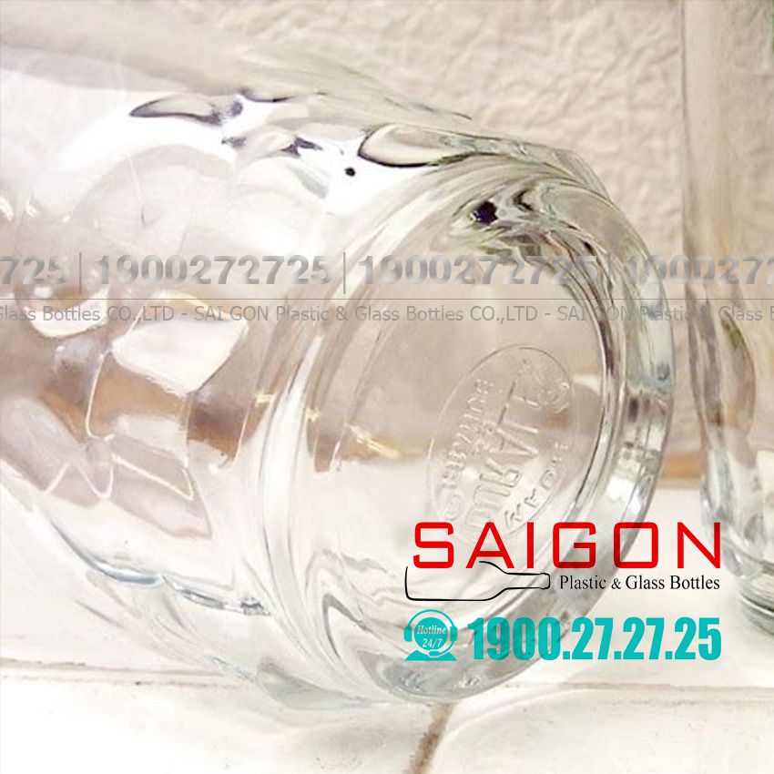 DURALEX D1018A - Ly Thủy Tinh Duralex Hilal Rock Glass 255ml – Chai Lọ Thủy Tinh Sài Gòn