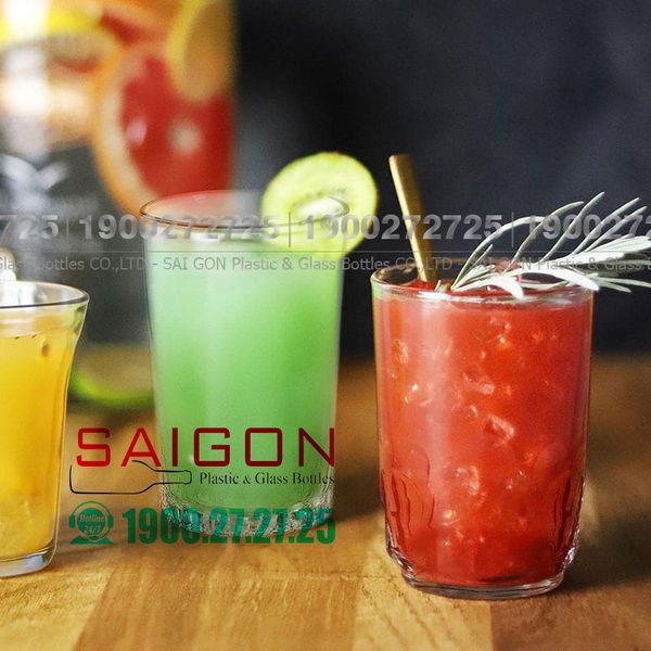 DURALEX D1018A - Ly Thủy Tinh Duralex Hilal Rock Glass 255ml – Chai Lọ Thủy Tinh Sài Gòn