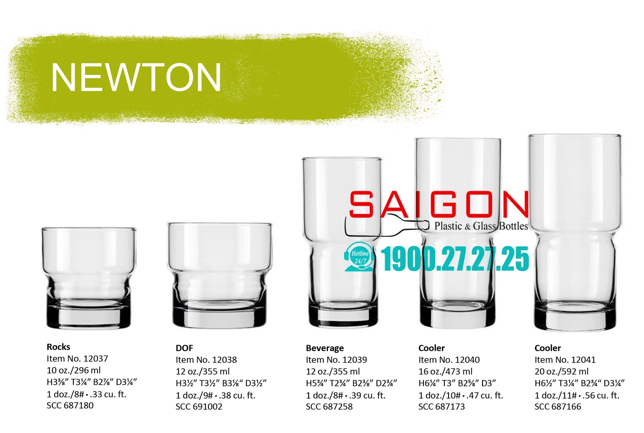 Libbey 12038 - Ly Thủy Tinh Cao Cấp Libbey Duratuff Newton DOF 355ml ...