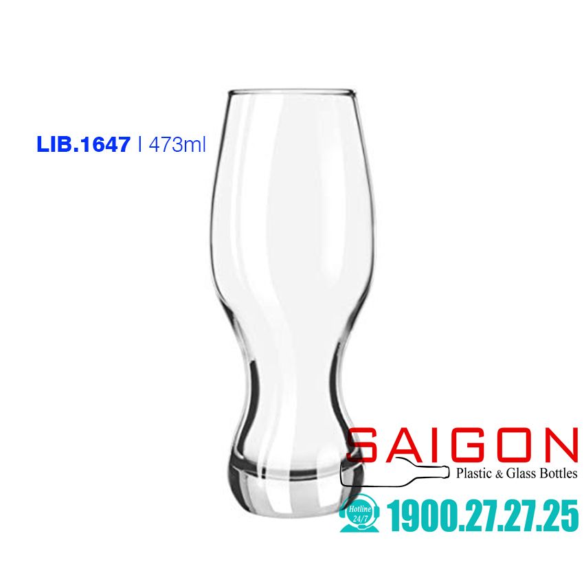Ly Thủy Tinh Libbey Craft Beer Glass 473ml – Chai Lọ Thủy Tinh Sài Gòn