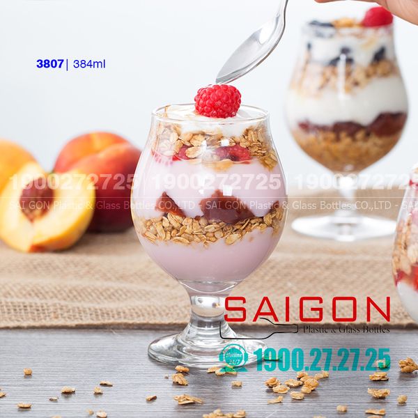 Libbey 3807 - Ly Thủy Tinh Libbey Belgian Beer 384ml | Nhập Khẩu E.U – Chai Lọ Thủy Tinh Sài Gòn