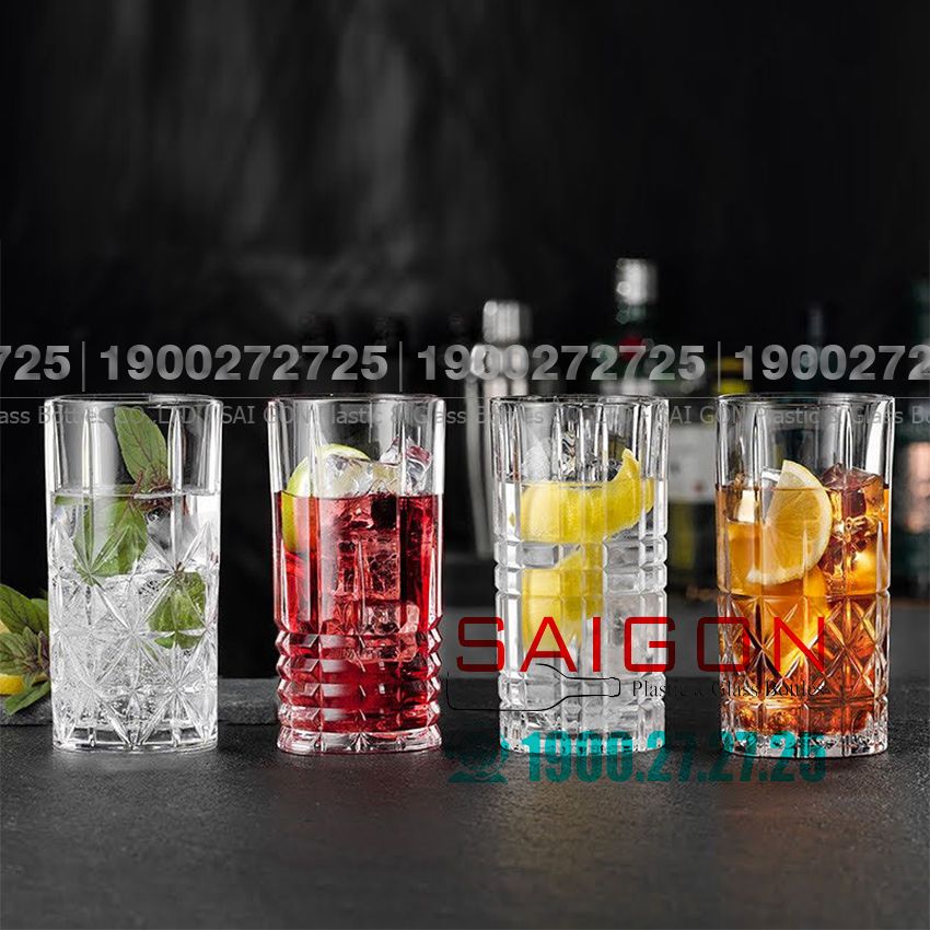 HONGLI 814D - Ly Thủy Tinh Hongli Traze Beverage Glass 400ml – Chai Lọ ...