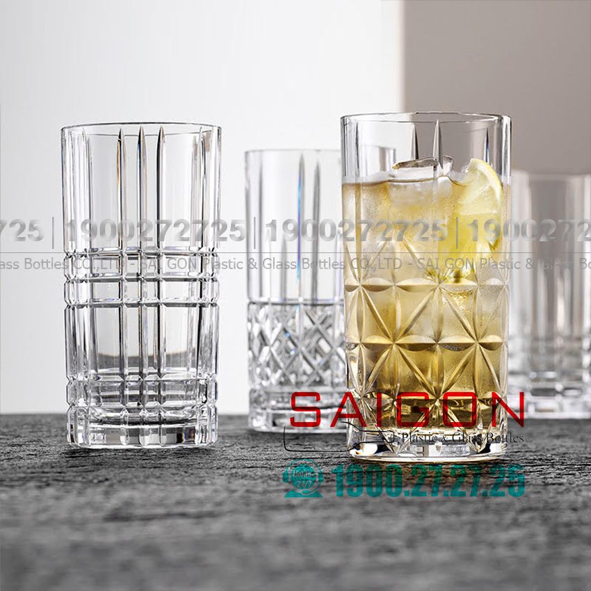 HONGLI 814D - Ly Thủy Tinh Hongli Traze Beverage Glass 400ml – Chai Lọ ...