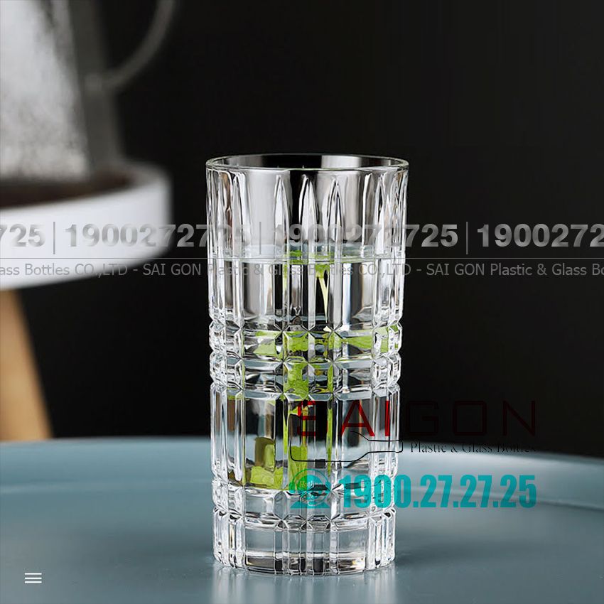 HONGLI 814D - Ly Thủy Tinh Hongli Traze Beverage Glass 400ml – Chai Lọ ...