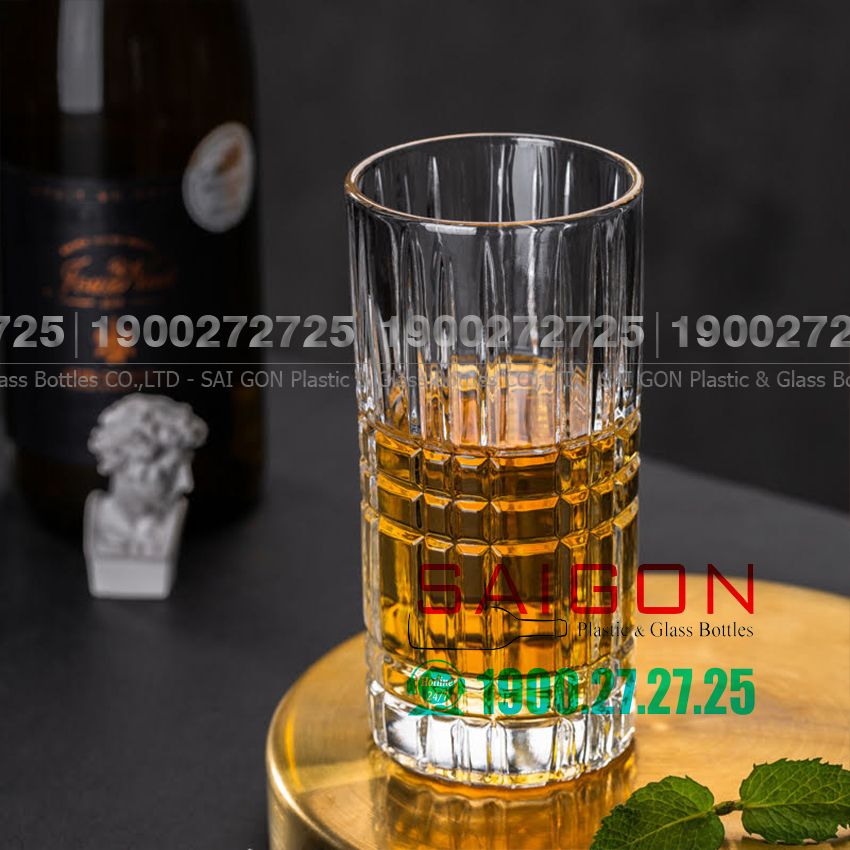 HONGLI 814D - Ly Thủy Tinh Hongli Traze Beverage Glass 400ml – Chai Lọ ...