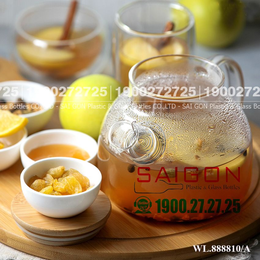 Wilmax England 888810/A - Bình Trà Thủy Tinh Wilmax Thermo Tea Pot ...
