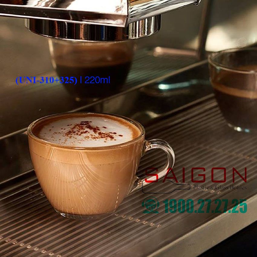 Union 310/325 - Bộ Tách Thủy Tinh Union Cosmo Tea Cup Glass 220ml ...