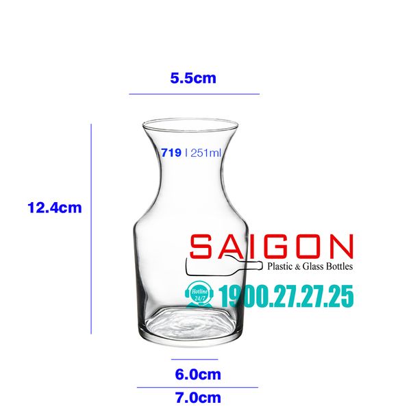 Bình Rót Thủy Tinh Libbey Decanter 251ml | Thủy Tinh Cao Cấp – Chai Lọ ...