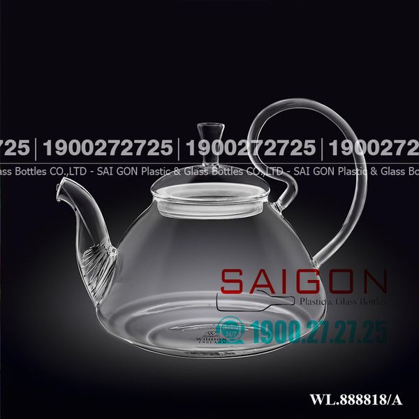 Wilmax England 888818/A - Bình Trà Thủy Tinh Wilmax Thermo Tea Pot – Chai Lọ Thủy Tinh Sài Gòn