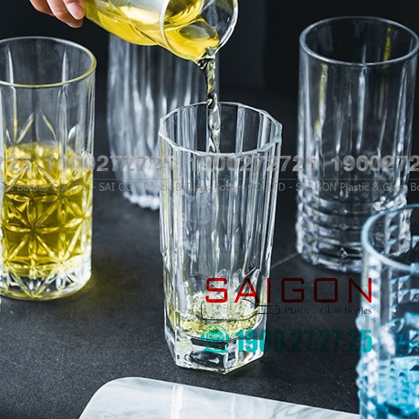 HONGLI 62912-2 - Ly Thủy Tinh Hongli Manhattan Hight Ball Glass 328ml ...